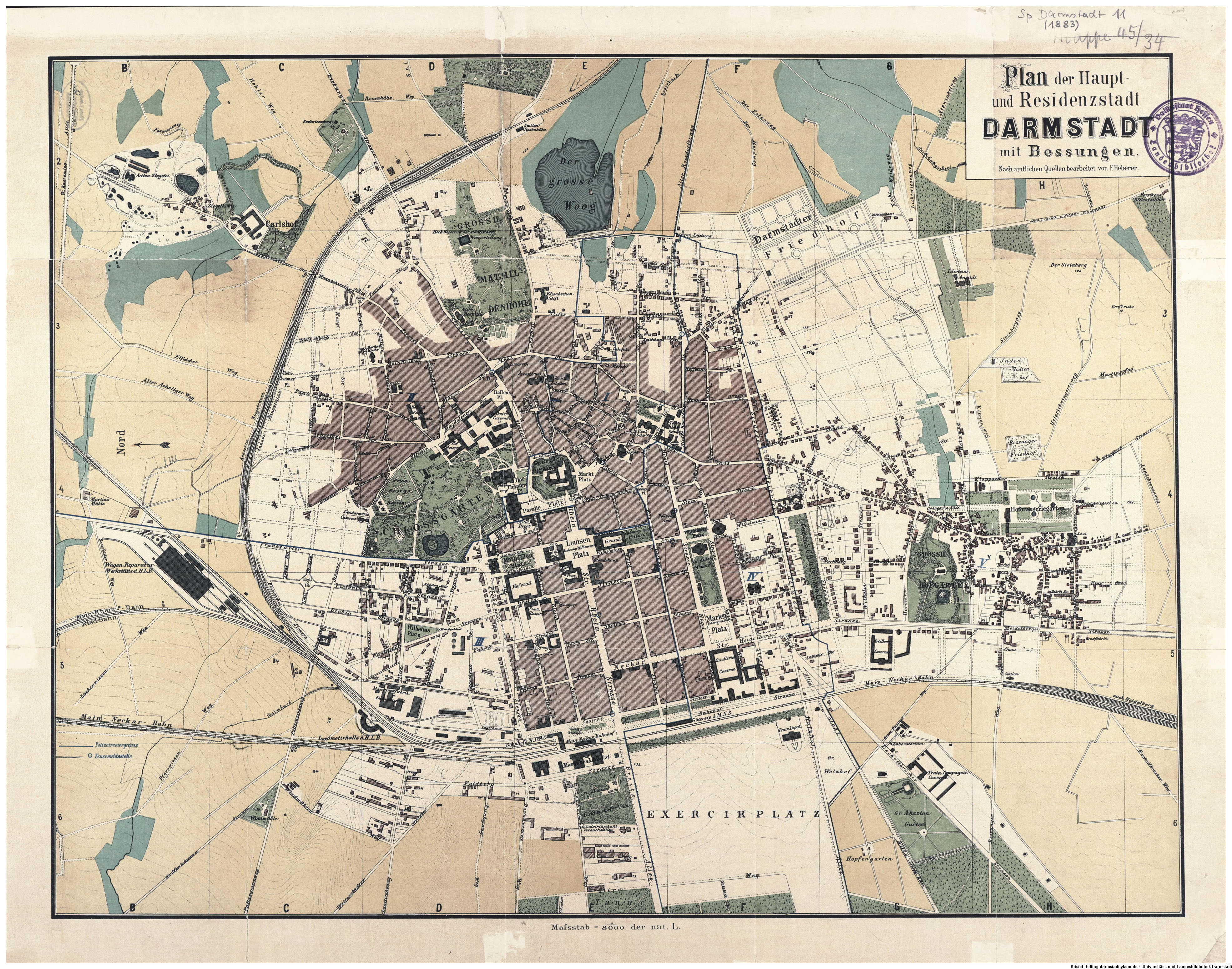 Isenburg Langenselbold Hessen Darmstadt Germany Map